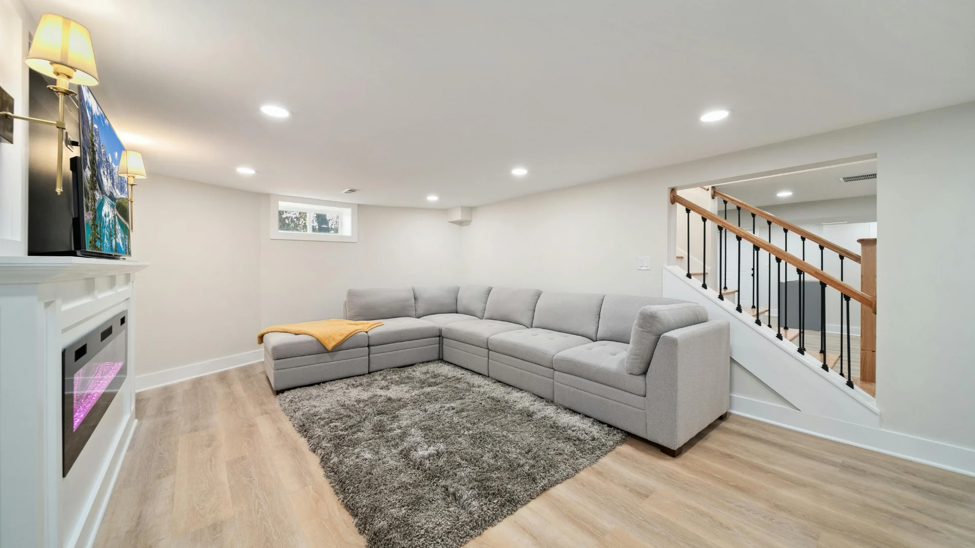 Basement Renovation – Stylish, Durable & Affordable